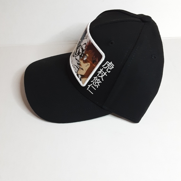 Hot Topic | Accessories | Jujutsu Kaisen Yuji Vs Mahito Patch Snapback ...
